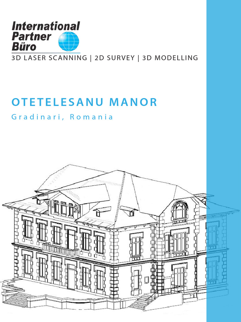 En Project Survey 3d Laser Scanning Otetelesanu Manor House | PDF | 3 D ...