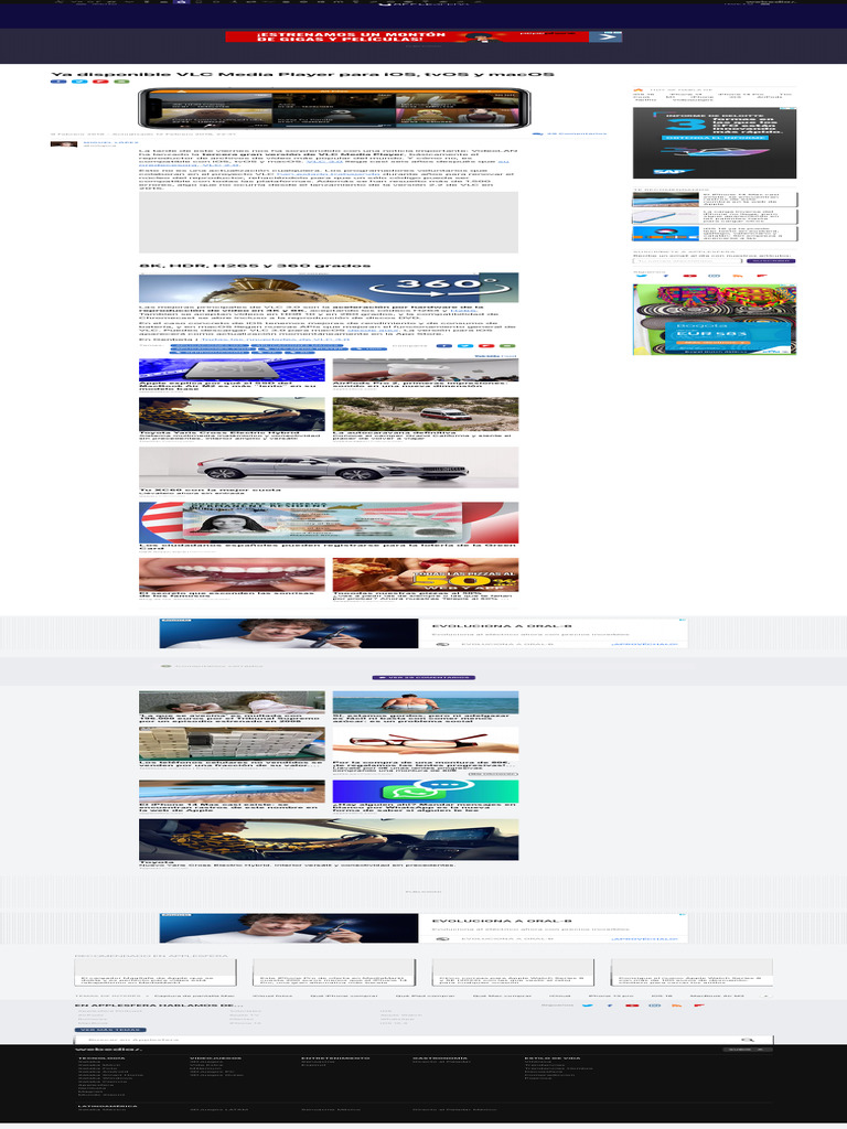 Ya Disponible VLC Media Player Para IOS, TvOS y MacOS | PDF | Yo telefono | Ios