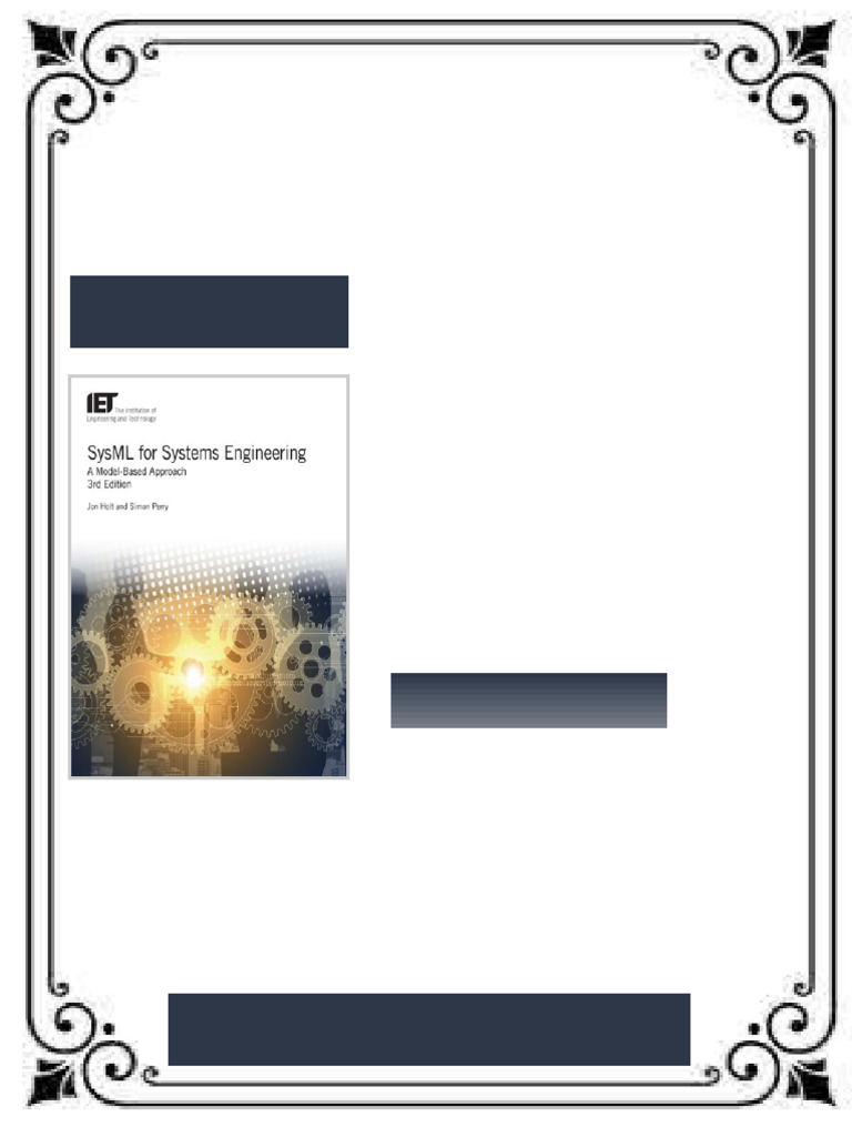 SysML for Systems Engineering A Model Based Approach 3rd Edition Jon ...