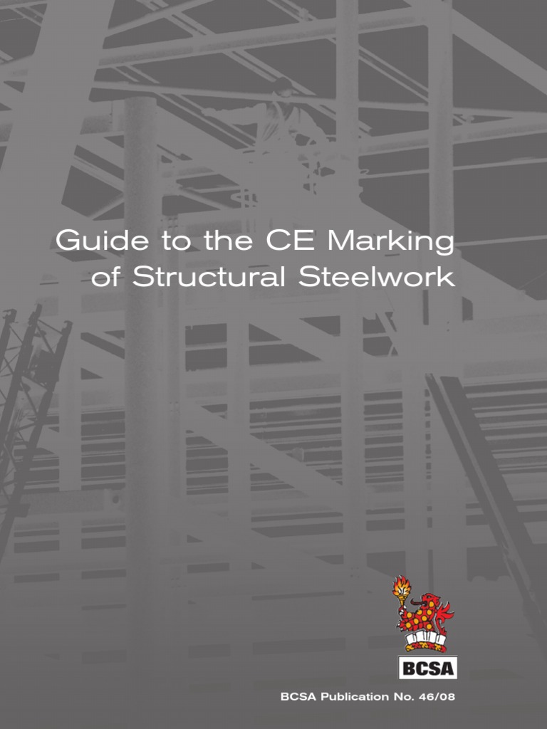 Guide To CE Marking of Structural Steelwork | PDF | Structural Steel ...