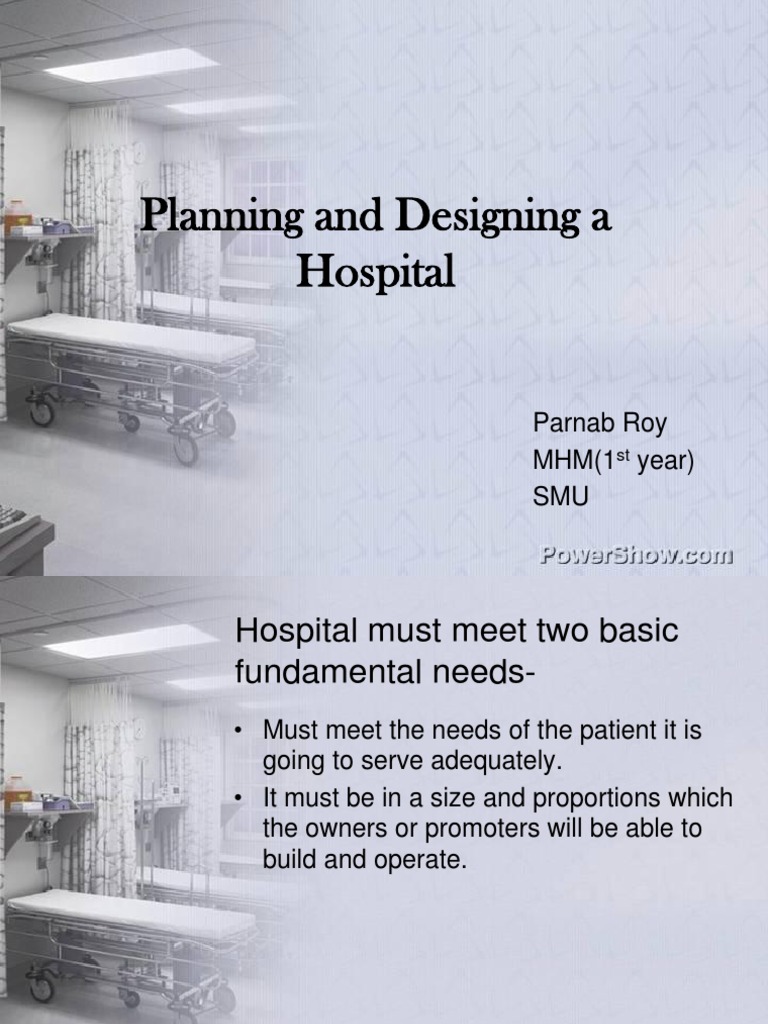 Hospital Planning Principles and Objectives | PDF | Emergency ...