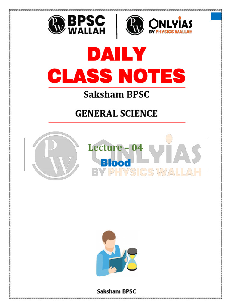 General Science 04 _ Daily Class Notes (English) | PDF | Cellular ...