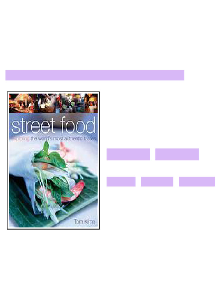 Street Food 1st American ed Edition Tom Kime - ebook and textbook ...