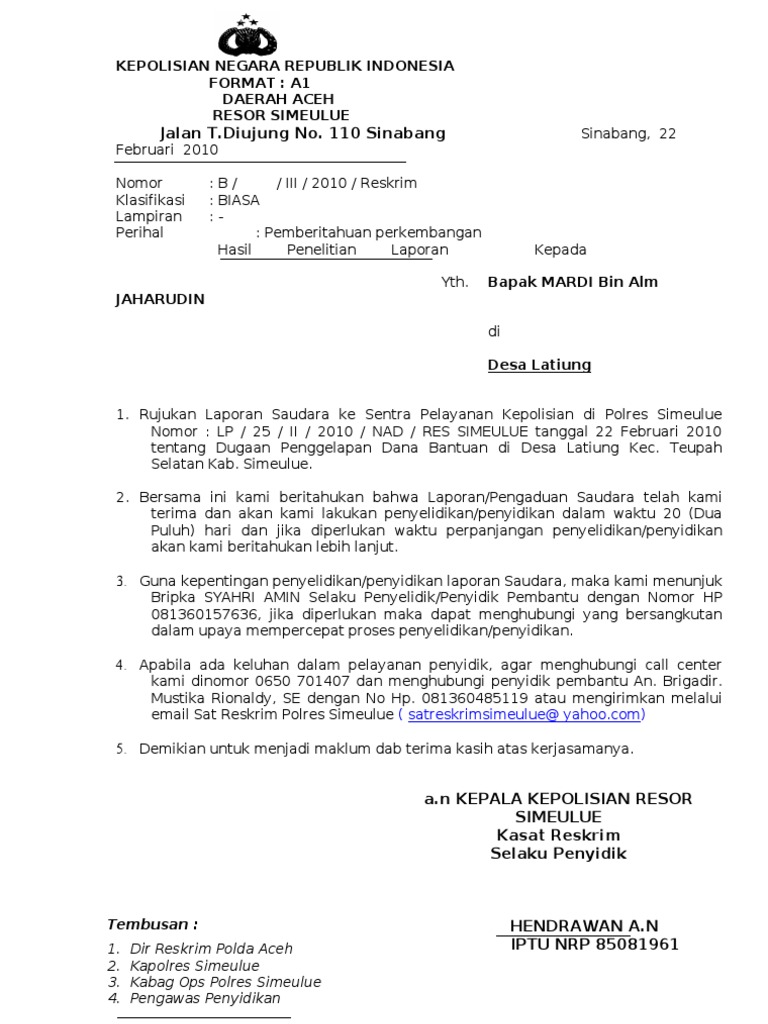 Sp2hp Format 1 SD 4 | PDF | Ilmu Sosial