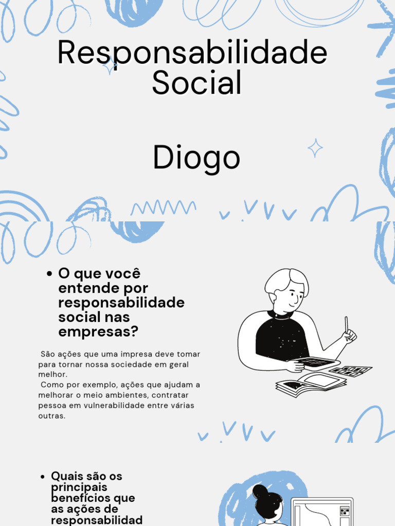 Blue Doodle Project Presentation | PDF