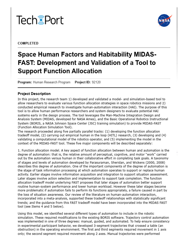 TechPort Report Download 12-20-2025 8_47 AM +07 | PDF | Simulation ...