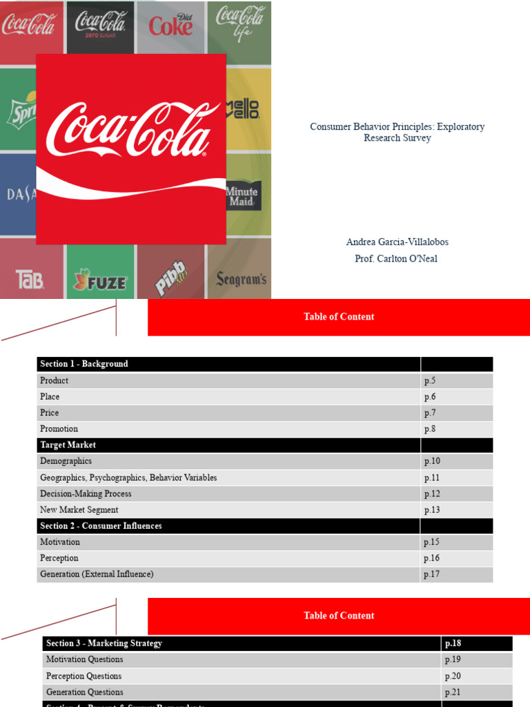 Consumer Behavior in Beverage Marketing | PDF