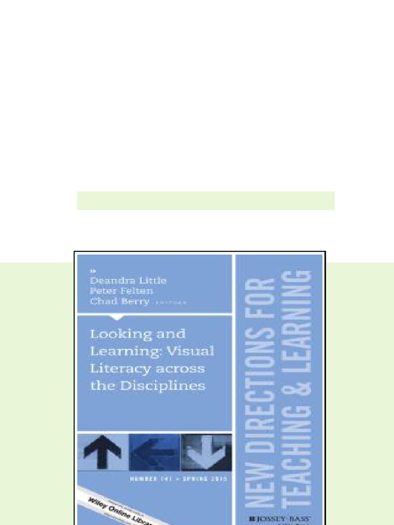 (Ebook) Looking and Learning: Visual Literacy Across the Disciplines ...