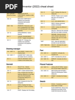 Autodesk Inventor Shortcut Keys Guide | PDF | Keyboard Shortcut ...