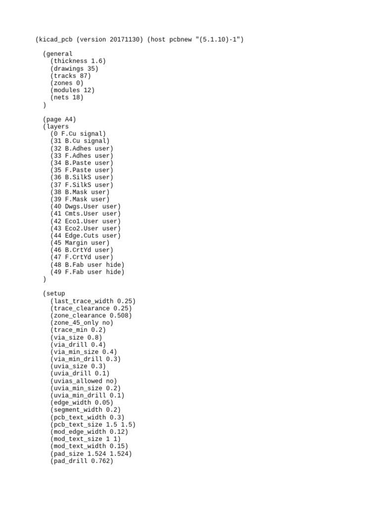 PMW3360.Kicad PCB | PDF | Manufactured Goods | Electrical Engineering