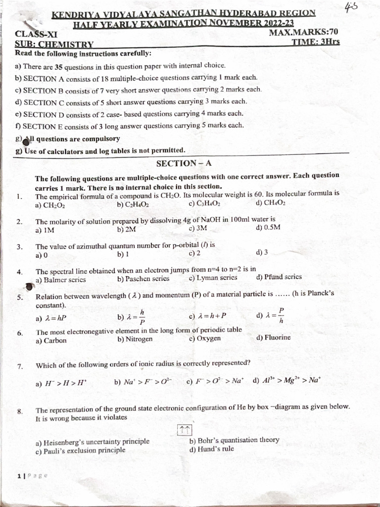 Chem 22-23 | PDF