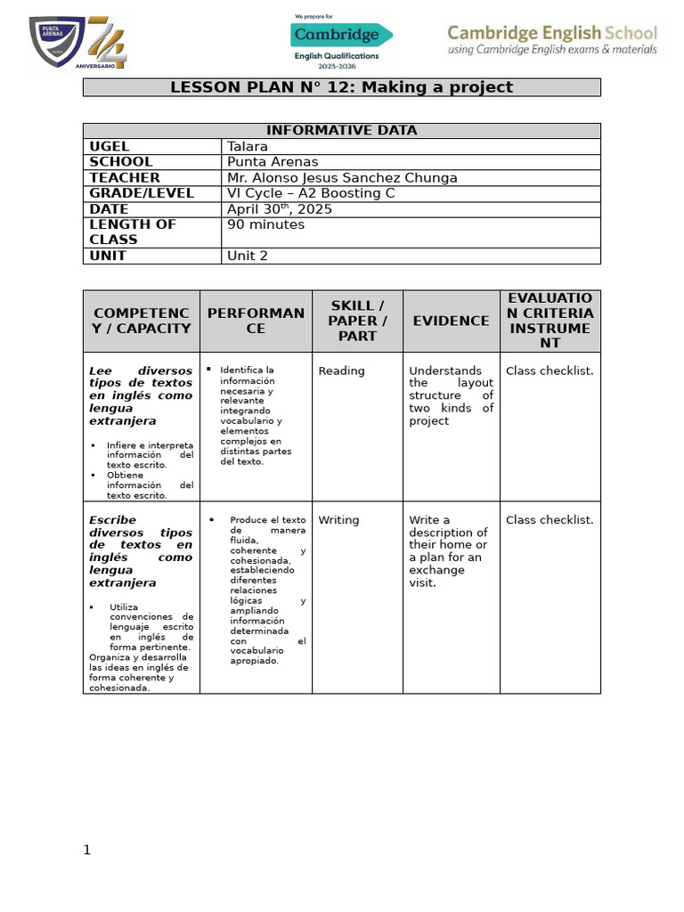 12) Drafting My Project | PDF