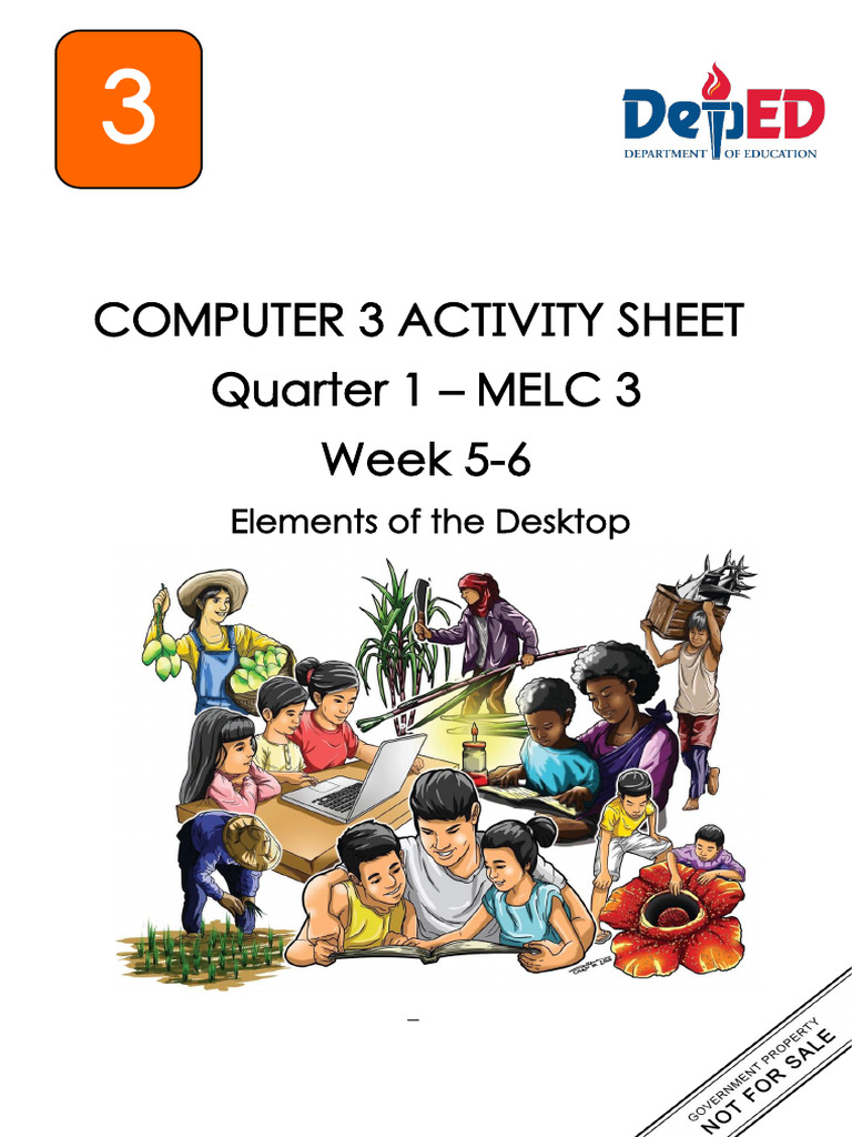 Sses Computer 3 Melc 3 Week 5 7 | PDF | Window (Computing) | Menu ...