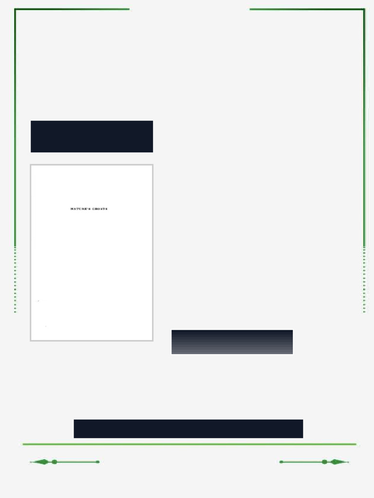 Nature s Ghosts Confronting Extinction from the Age of Jefferson to the ...