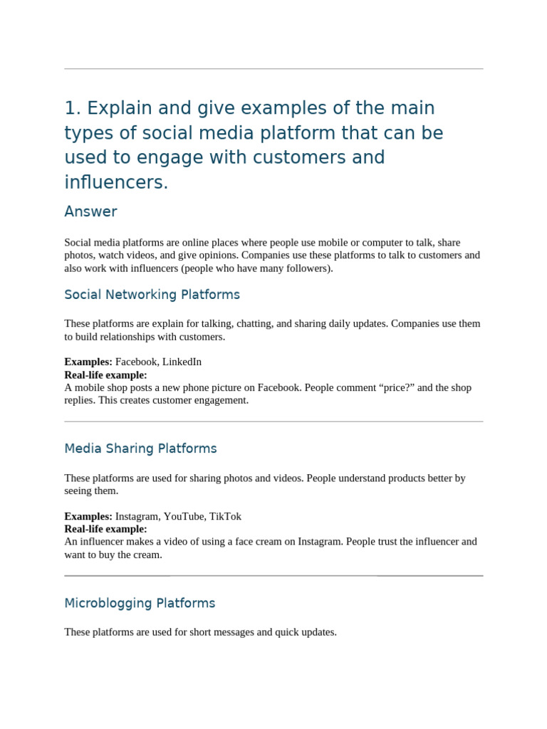 Chap 5 Self Qs | PDF | Popular Culture & Media Studies | Social Media
