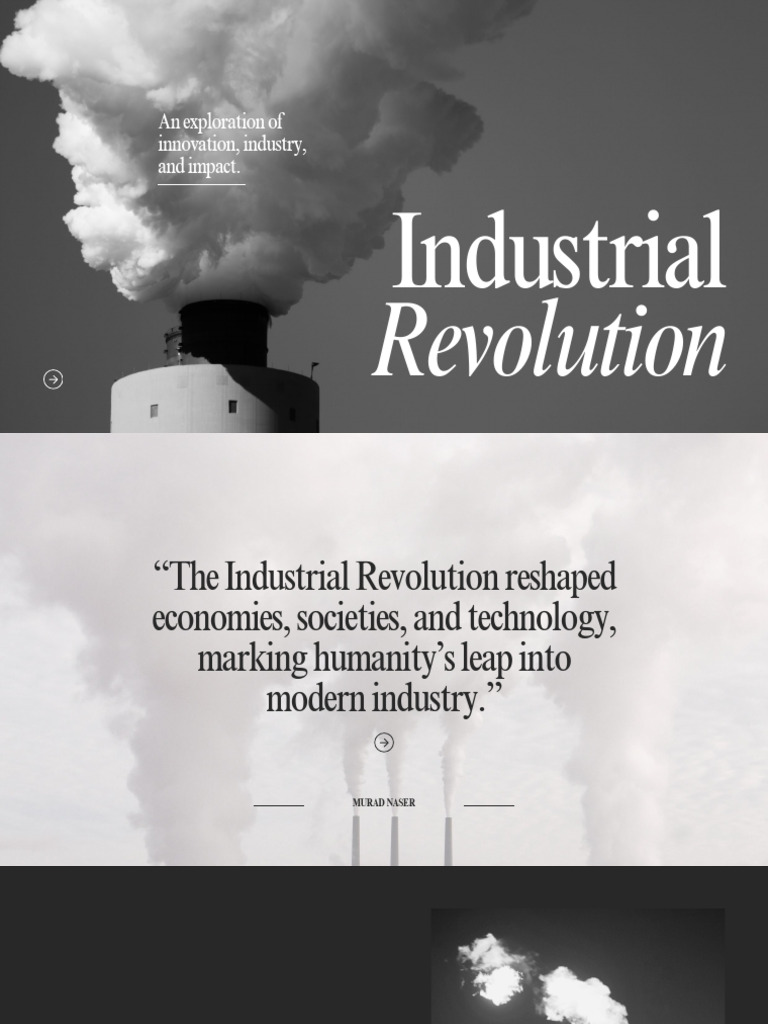 Industrial Revolution Presentation | PDF
