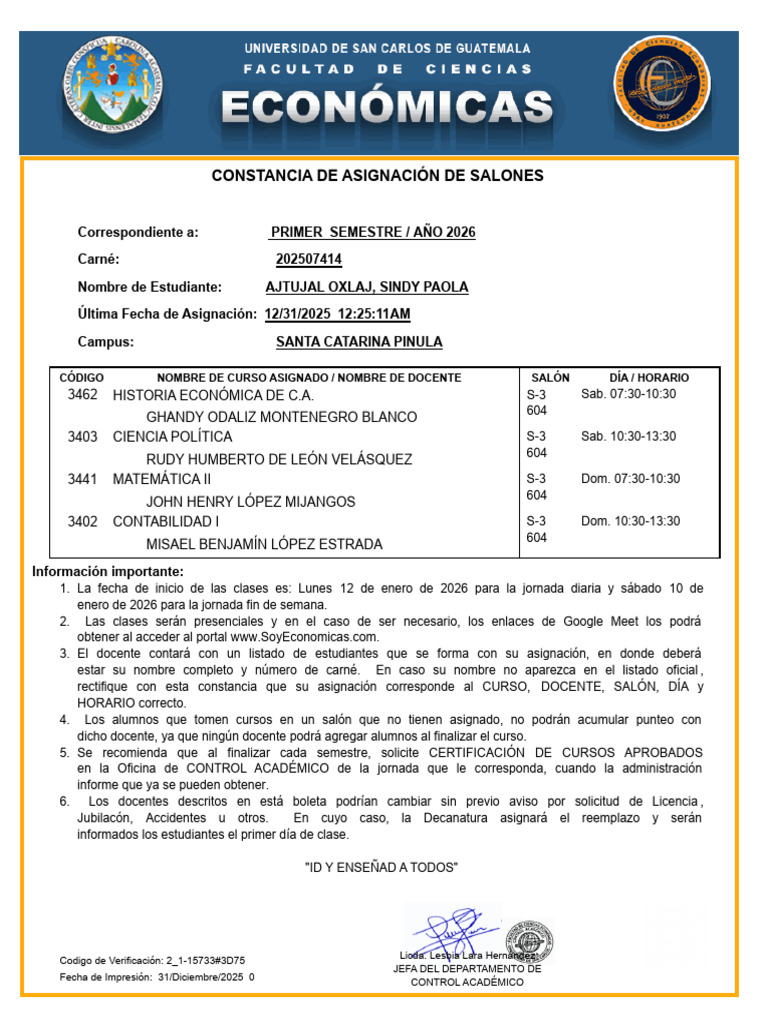 C Inetpub Wwwroot Reportes BoletaDeAsignaciones20251231002519 | PDF