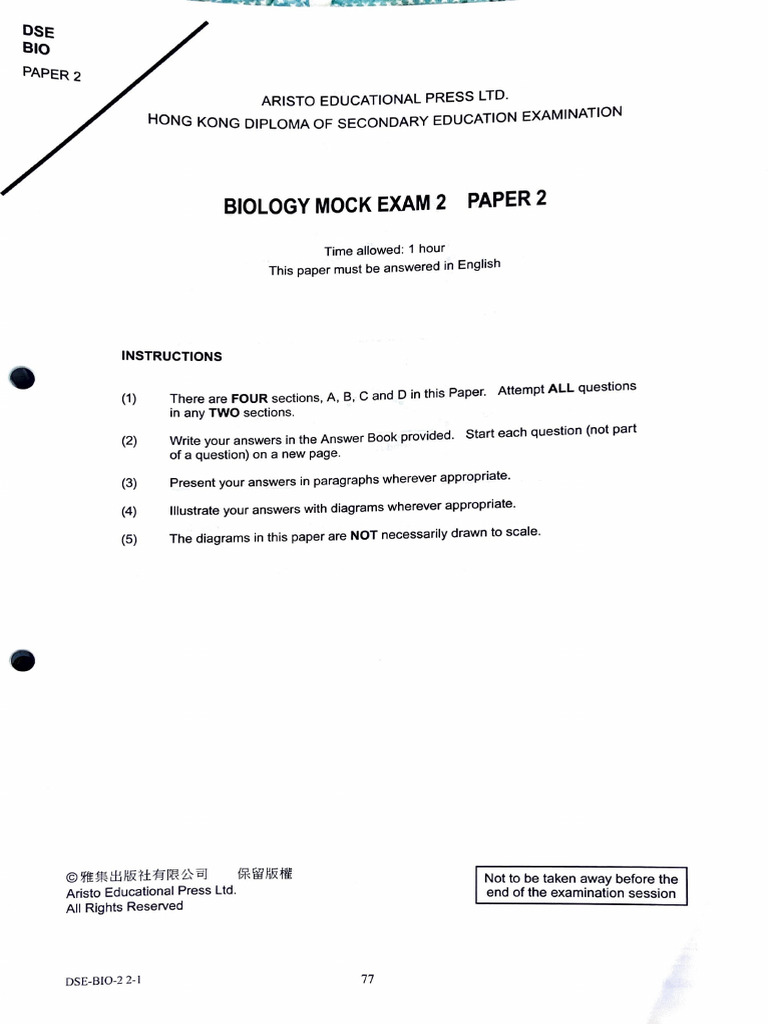 Mock Exam 2 Paper 2 | PDF