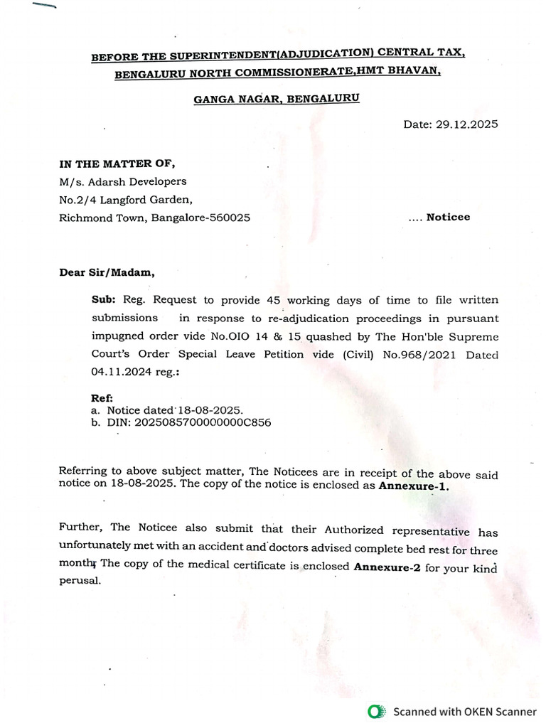 Adj Letter | PDF