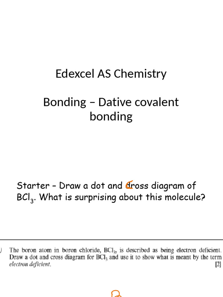 Understanding Dative Covalent Bonding | PDF | Chemical Bond | Covalent Bond