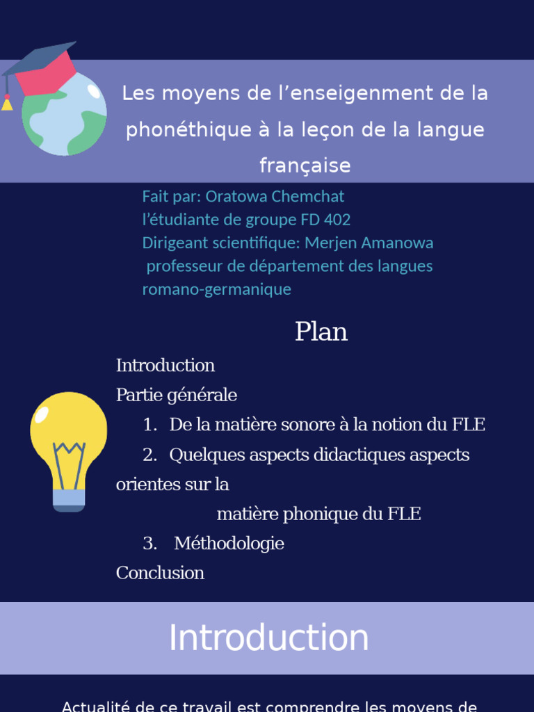 Enseignement de la phonétique en FLE | PDF | Phonétique | Apprentissage