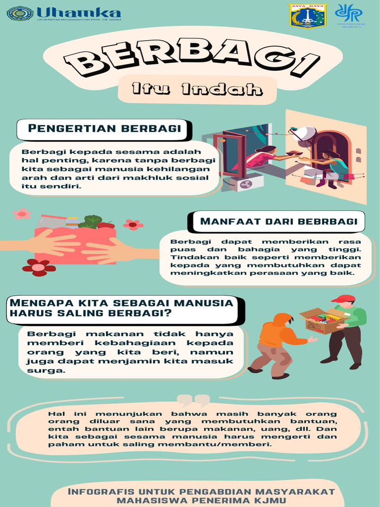 INFOGRAFIS BERBAGI - Universitas Muhammadiyah Prof - Dr. Hamka | PDF