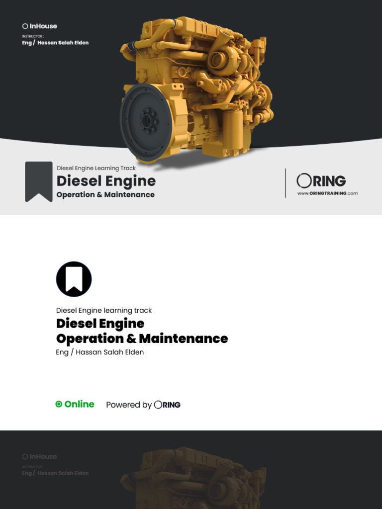 Diesel Engine Operation Guide | PDF | Diesel Engine | Piston