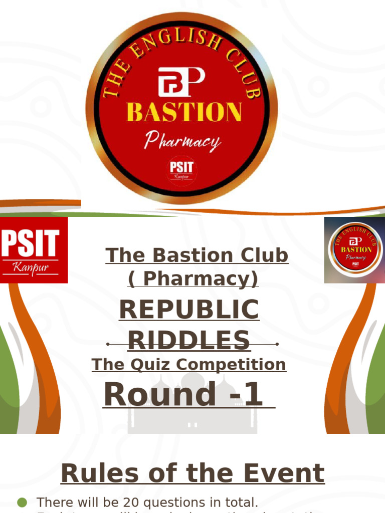 Republic Day Quiz Competition Rules | PDF