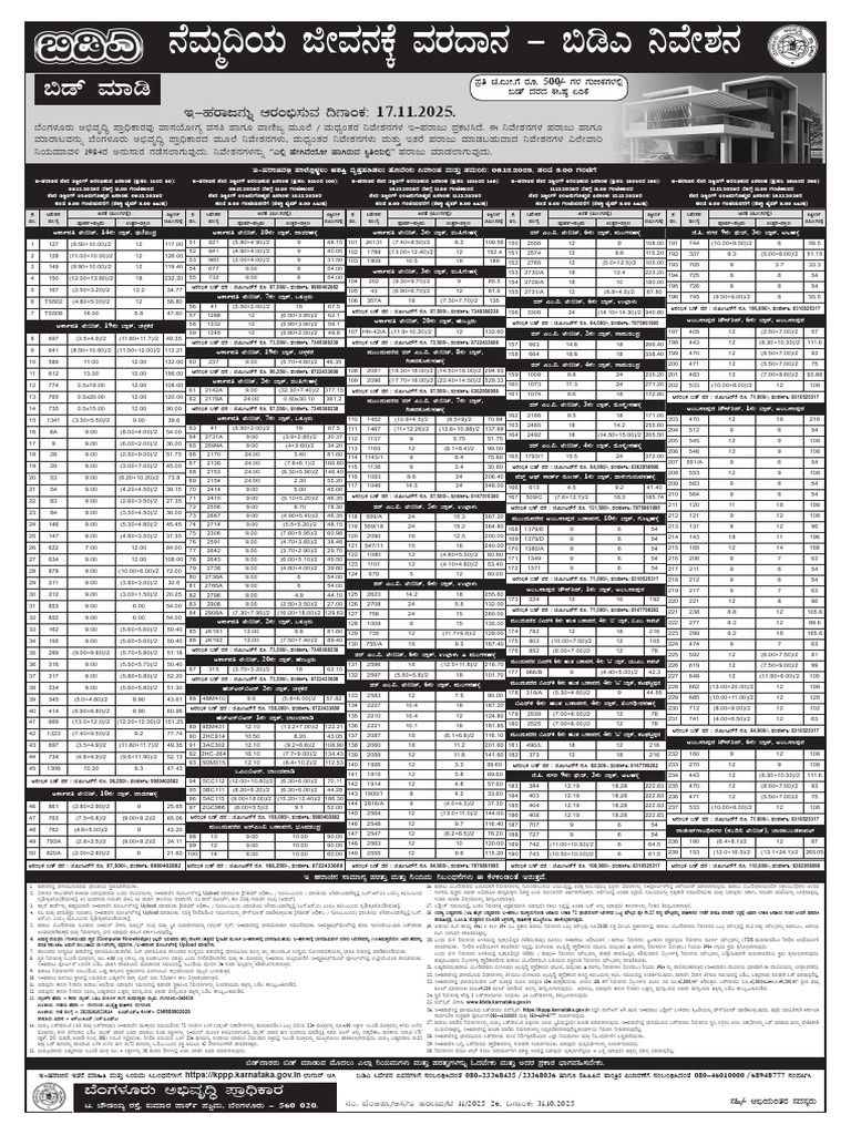 BDA Notification | PDF