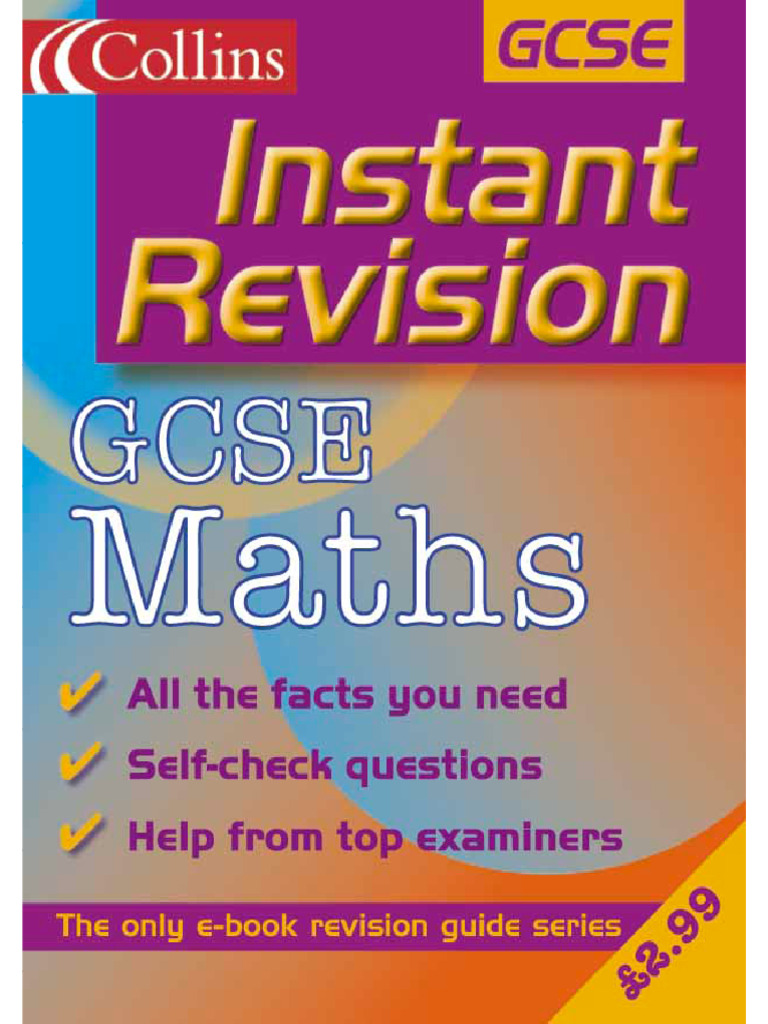 Paul Metcalf GCSE MathematicsInstantRevision Series 0007109725 | PDF