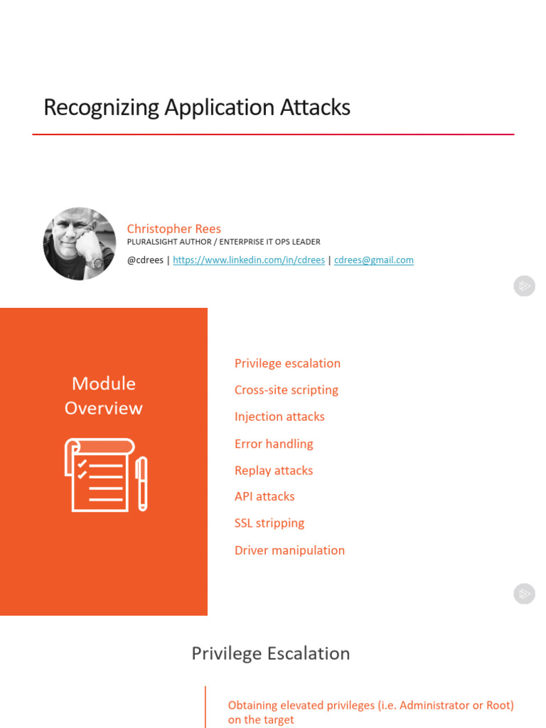 Recognizing Application Attacks Slides | PDF | Denial Of Service Attack ...