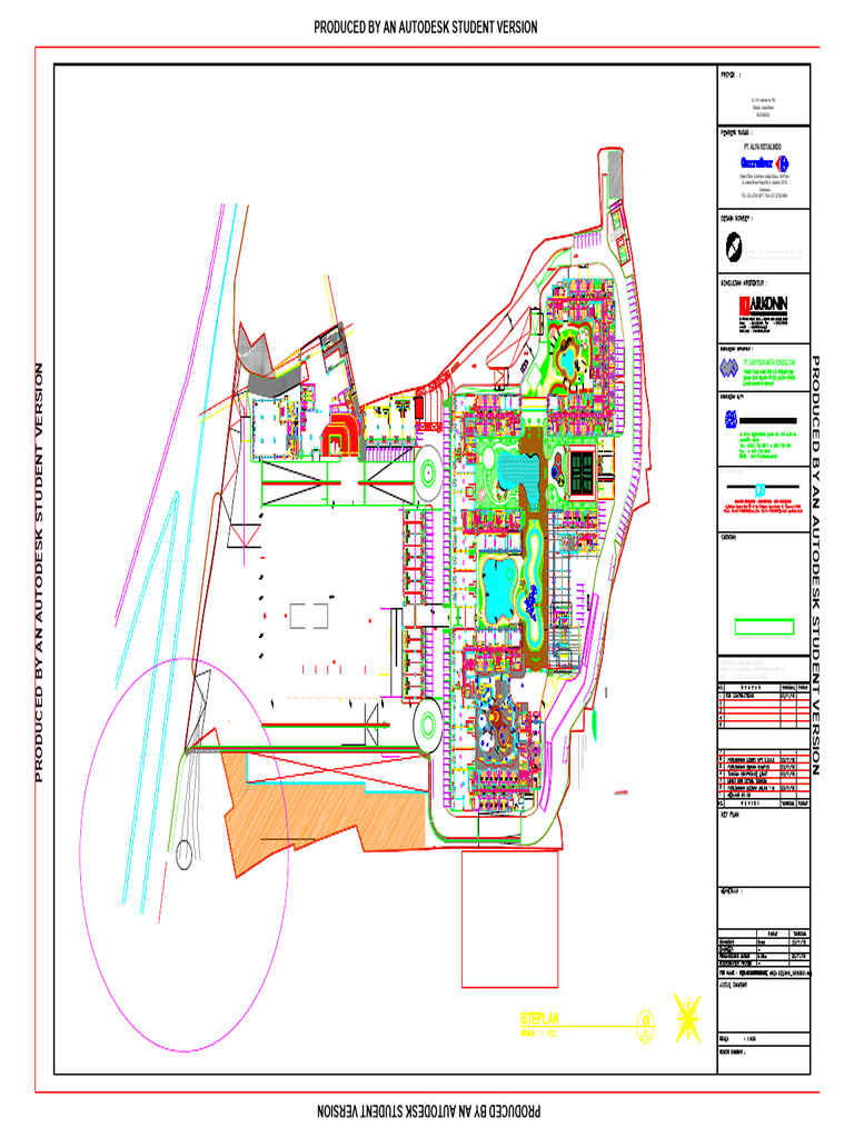 Site Plan Tran Park Juanda | PDF