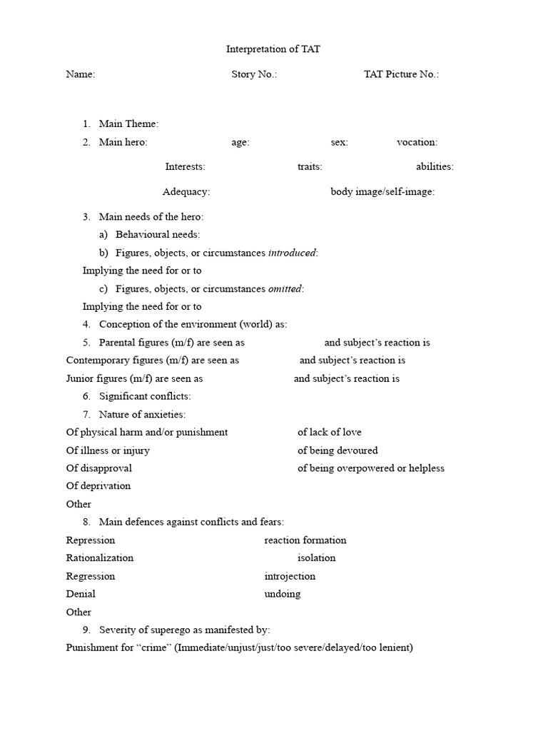 Tat Format | PDF