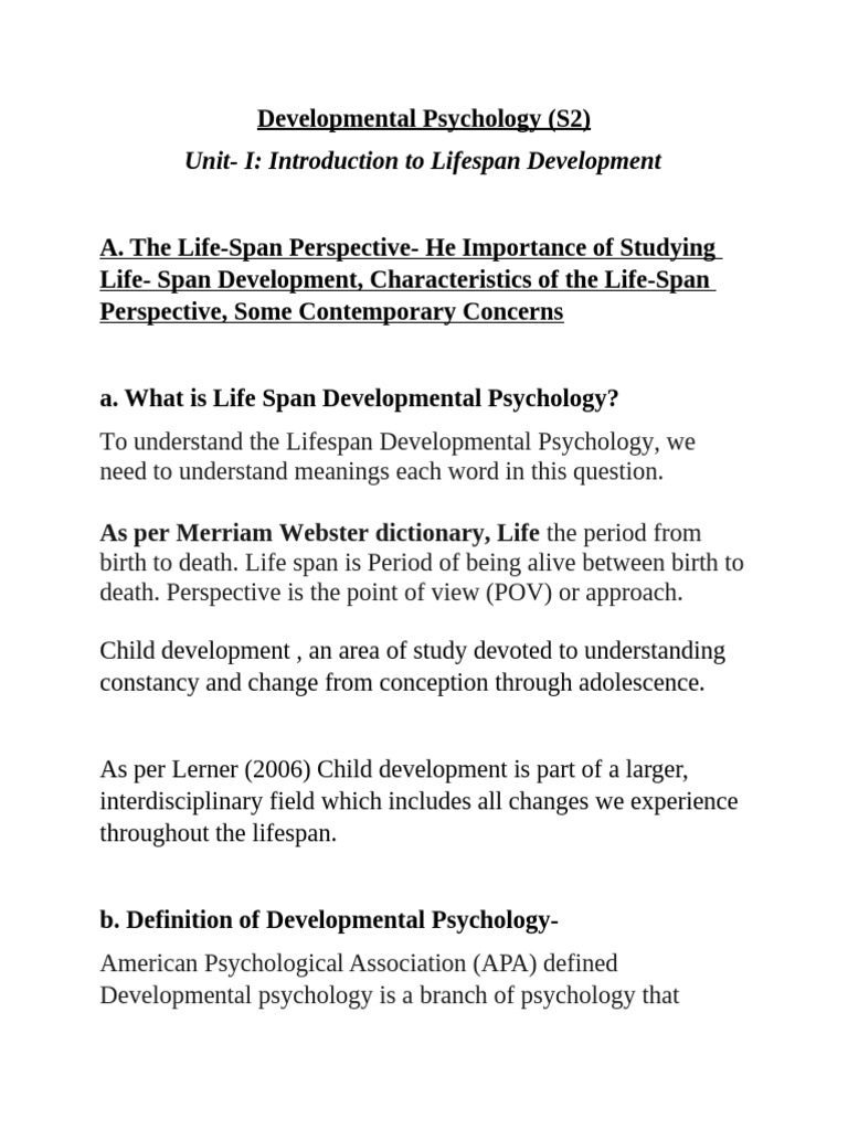 SYBA Developmental Book S2 | PDF | Psychoanalysis | Cognitive Development
