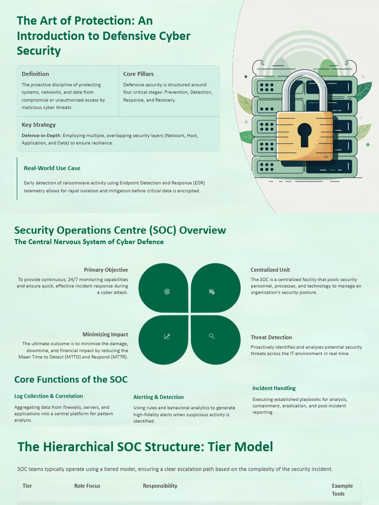 Lec21 The-Art-of-Protection-An-Introduction-to-Defensive-Cyber-Security ...
