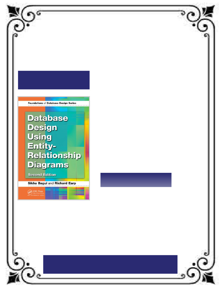 Database Design Using Entity Relationship Diagrams Second Edition Bagui ...