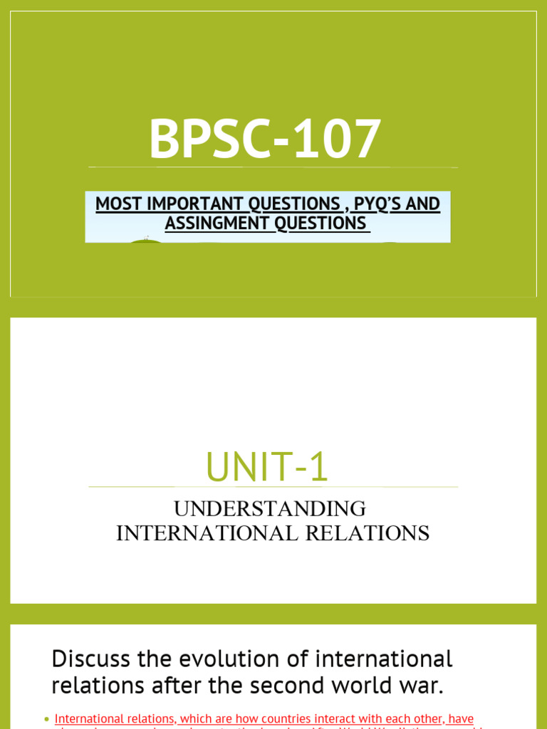 BPSC-107 Imp Questions 2 | PDF | Gender Studies | Feminism