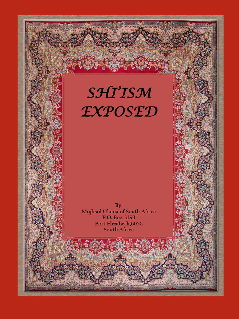 Shism Exposed PDF | PDF | Shia Islam | Sunni Islam