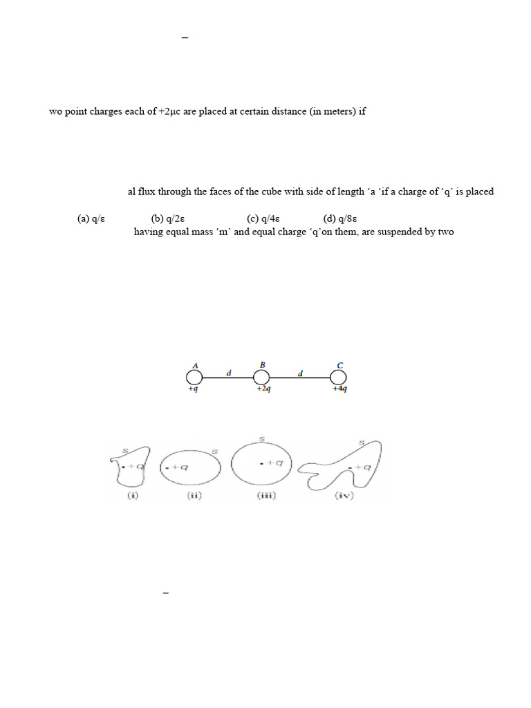 Xii Physics Part-1 - Raipur Region | PDF | Capacitor | Capacitance