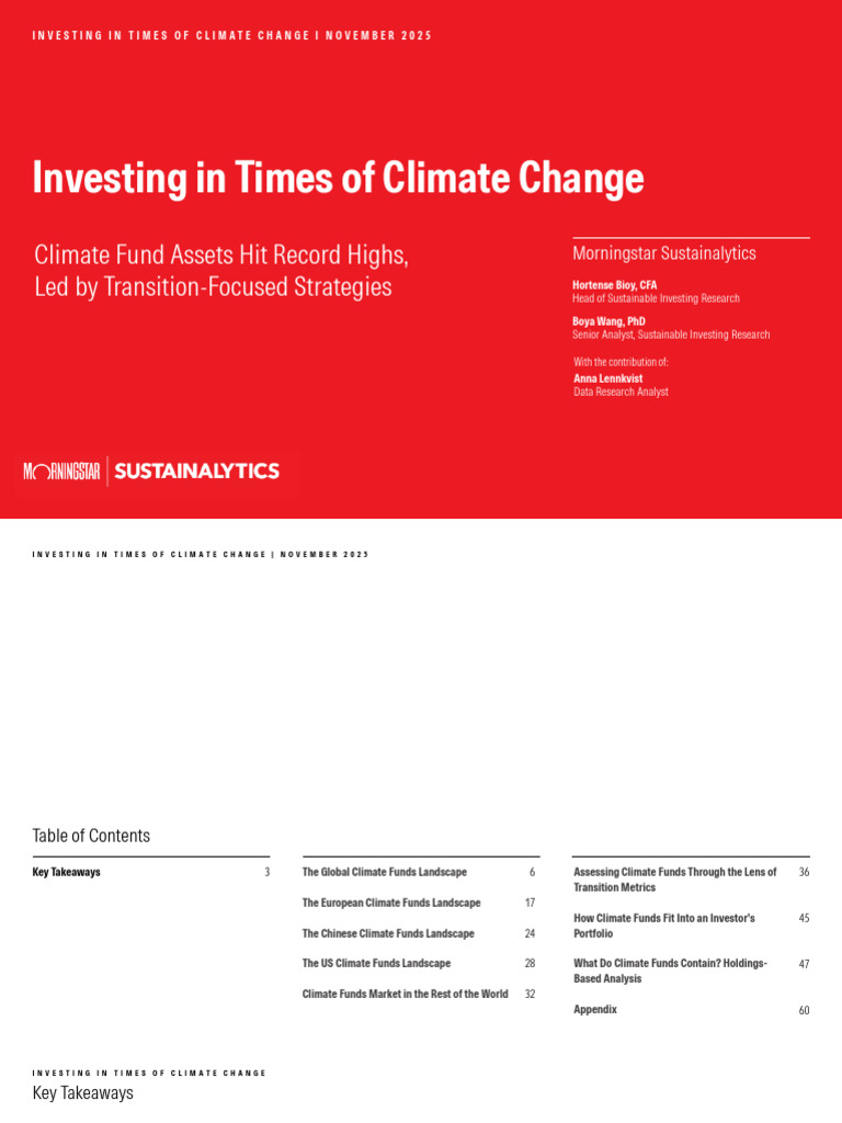 Climate Funds Growth in 2025 | PDF | Climate Change Mitigation ...
