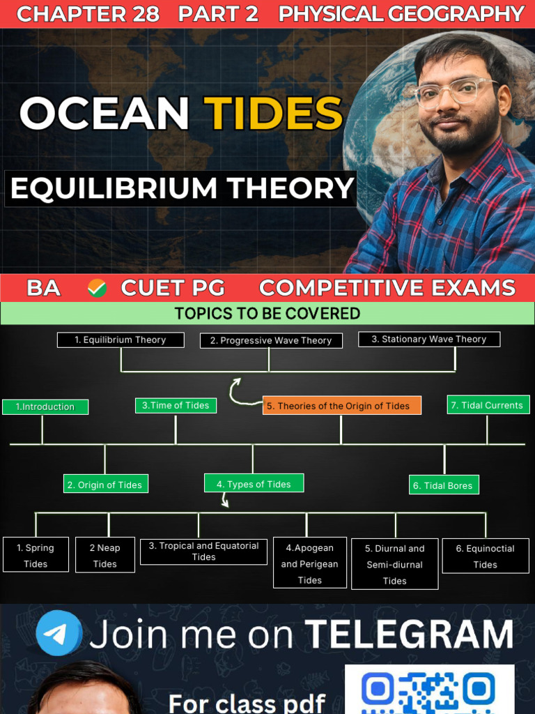 Understanding the Equilibrium Theory of Tides | PDF | Tide | Force