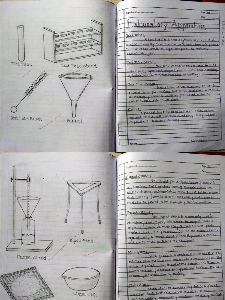 Laboratory Equipment and Experiments Guide | PDF