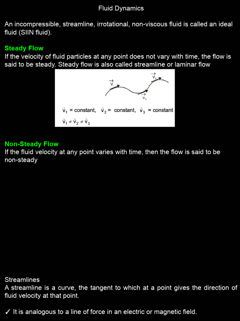 Understanding Fluid Dynamics Concepts | PDF | Fluid Dynamics ...