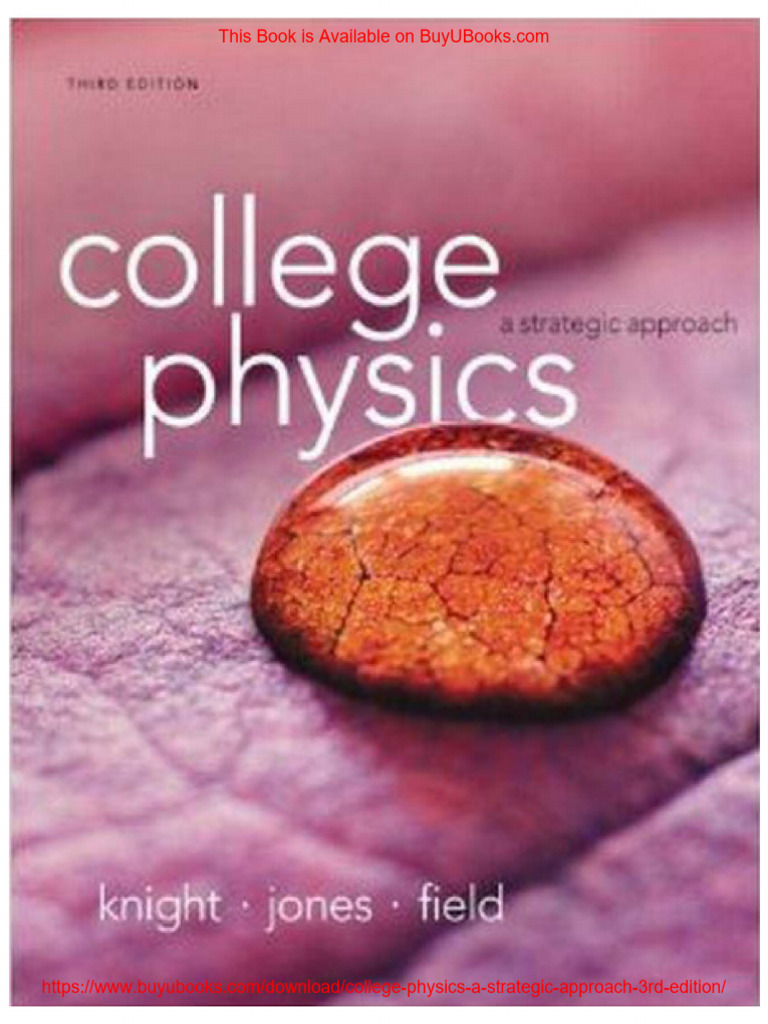 College Physics A Strategic Approach (3rd Edition) PDF | PDF