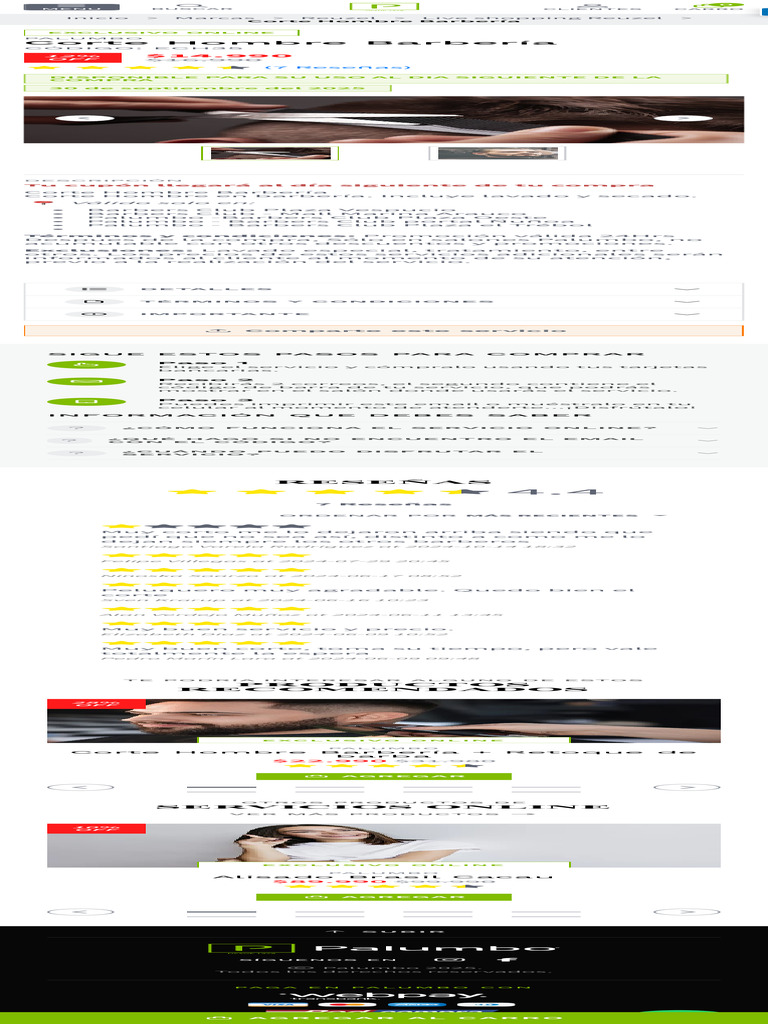 Palumbo - ? Corte Hombre Profesional Palumbo 1 | PDF