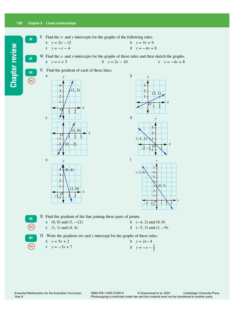 Linear Relationships and Graphing Techniques | PDF | Mathematical ...