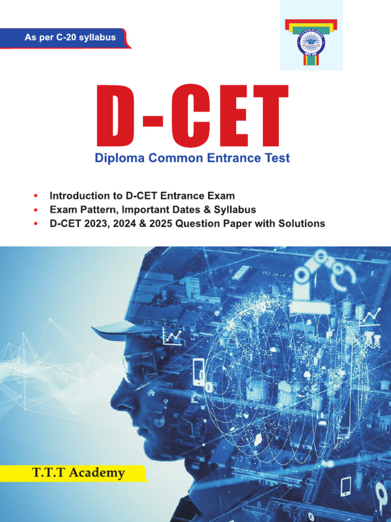 DCET-2024 Question Paper & Solutions | PDF