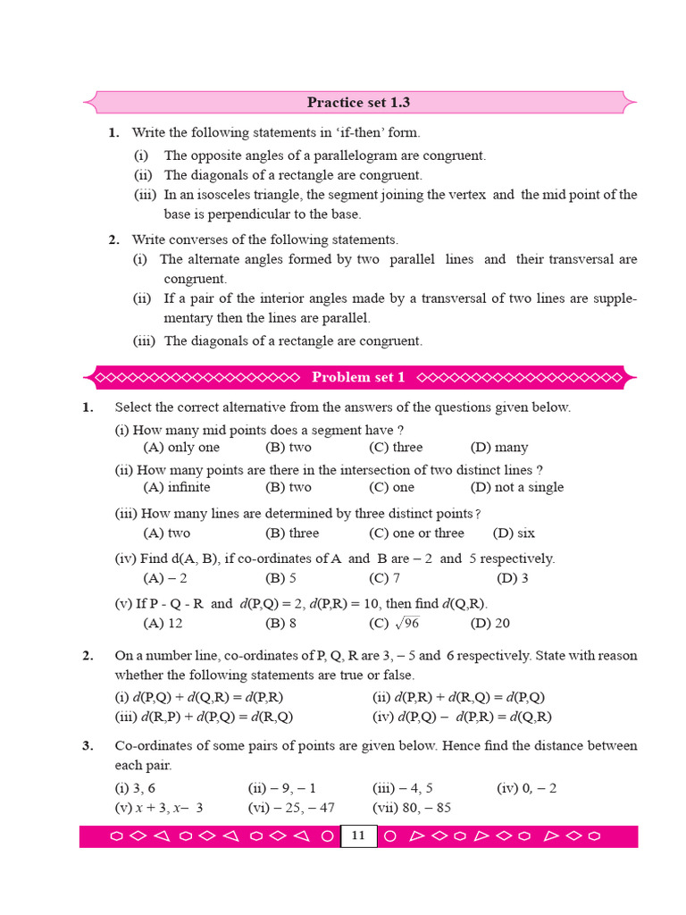 Basic Concepts of Geometry | PDF | Rectangle | Triangle