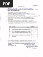 Aadhaar Self-Declaration for DoB Update | PDF
