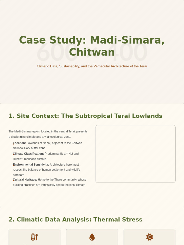 Tharu Architecture: Climate-Responsive Design | PDF | Roof | Building ...